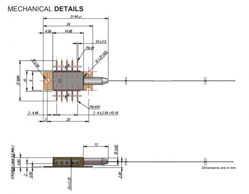 法国3SP Technologies 1999CHX泵浦激光器