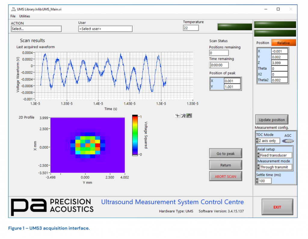 PA,PRECISION ACOUSTICS,UMS research,自动化扫描系统