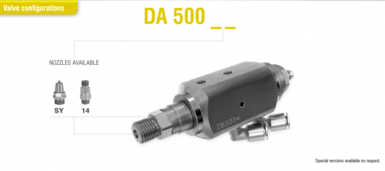 DAV tech,DA 500,分配针阀