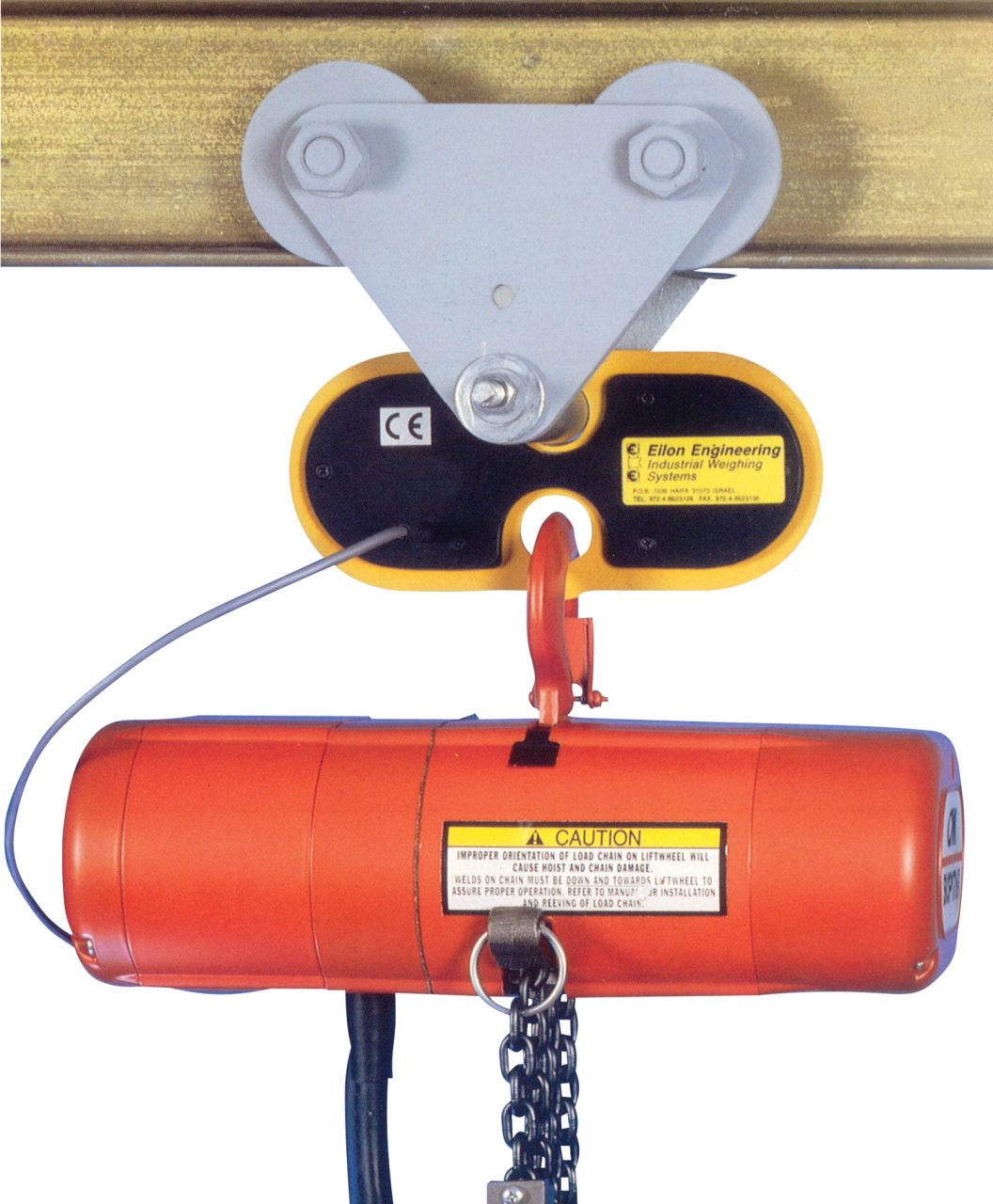 Eilon Ron 1000标准型过载检测器 称重传感器 吊秤 起重机秤 - Eilon RON吊秤拉力计
