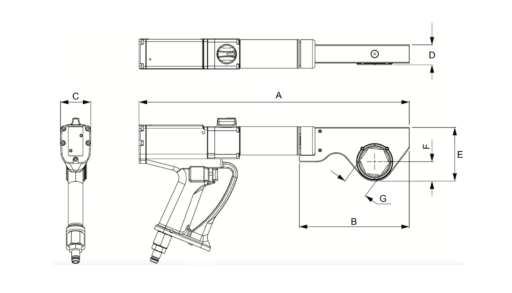 FASTORQ HST686H113 SpinTORQ 液压扭矩扳手