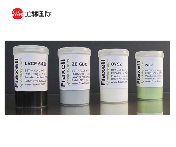 瑞士Fiaxell Sàrl SOFC / SOEC特种油墨用于阴极阳极制备