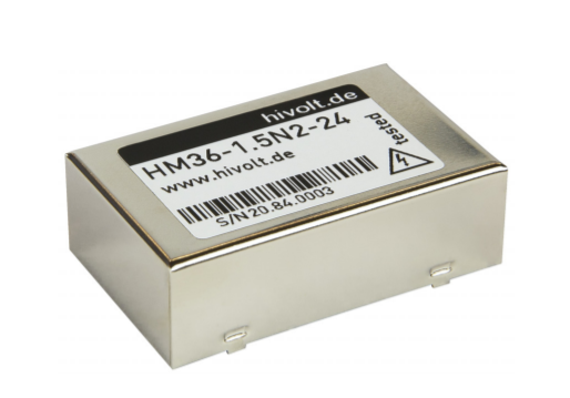Hivolt HM36系列输出高达2kV 3W高性能高压直流-直流转换器