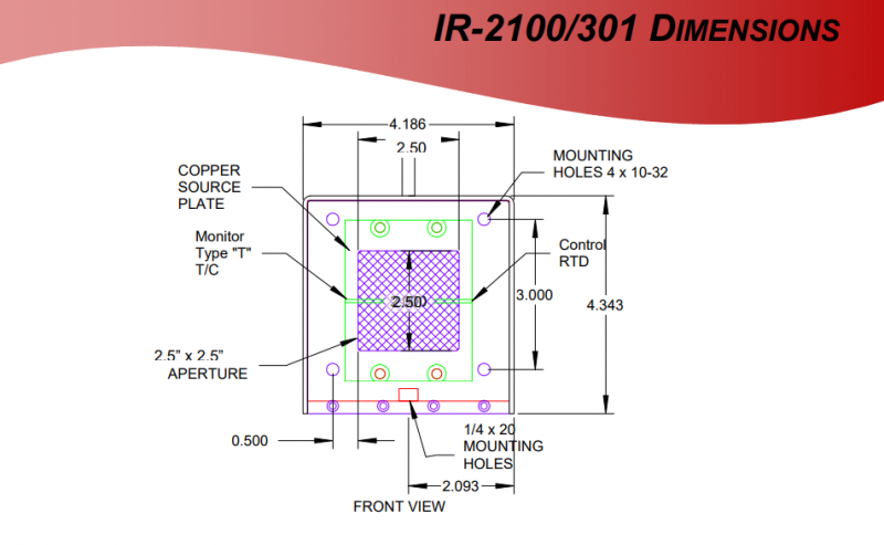 美国Infrared Systems Development ISDC IR-140/301面源黑体