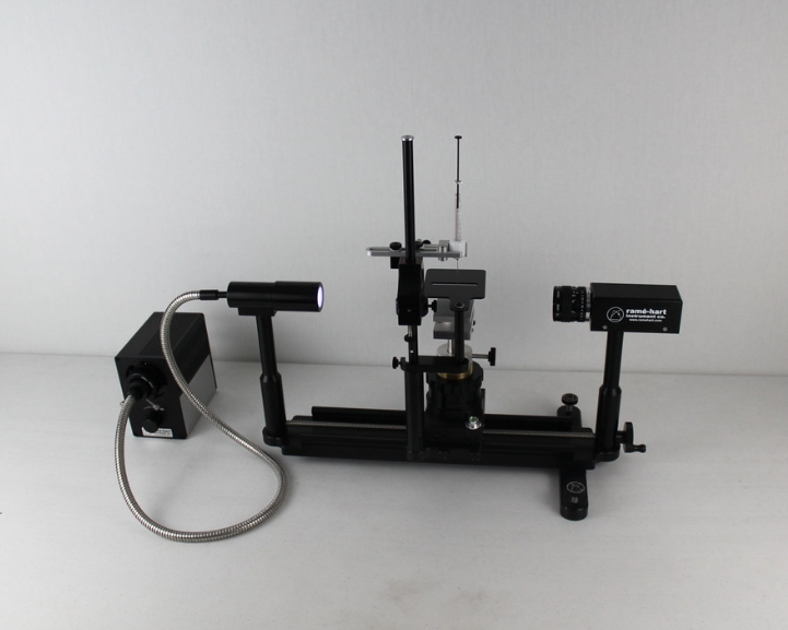 美国Ramé-Hart 500表面张力仪测角仪,Rame Hart接触角测量仪