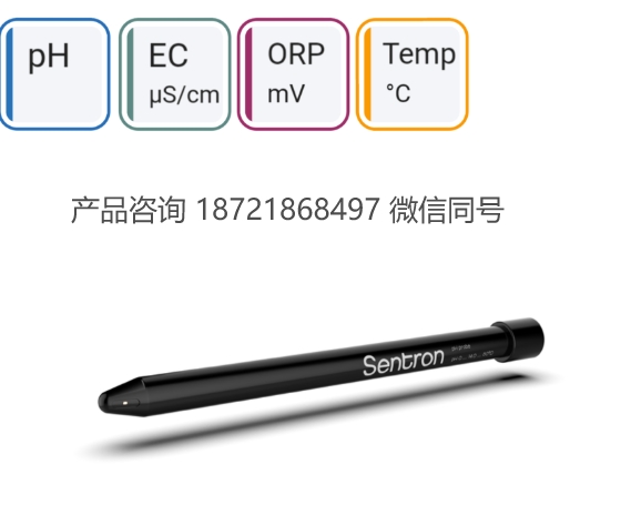 荷兰 SENTRON 用于 pH/EC/ORP/T ConeFET 的可更换电极 - Sentron ISFET pH 传感器 4 电极电导率 ...