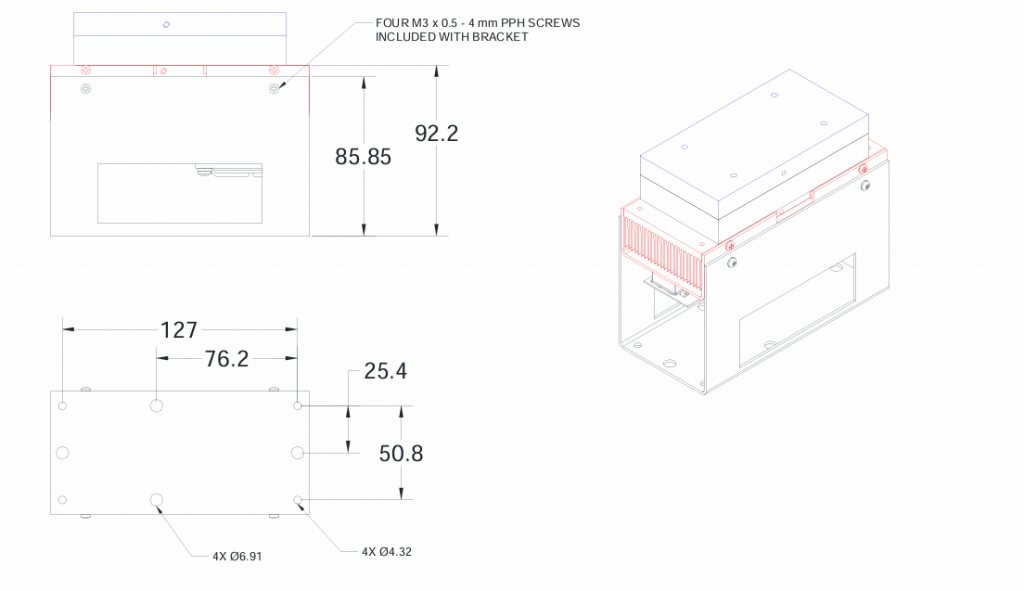 TE Technology CP-040HT 系列 冷板冷却器 半导体制冷 - TE Technology 帕尔贴制冷器 冷却器 温度控制器 ...