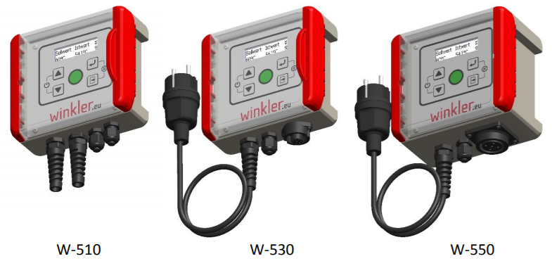 Winkler W-500系列壁挂式温度控制器 - Winkler桶加热器